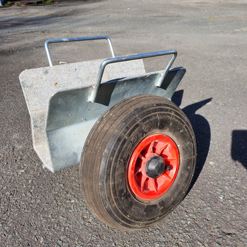Plattenroller mit Klemmbacken mit Luftreifen - 3D-Alu Online-Shop